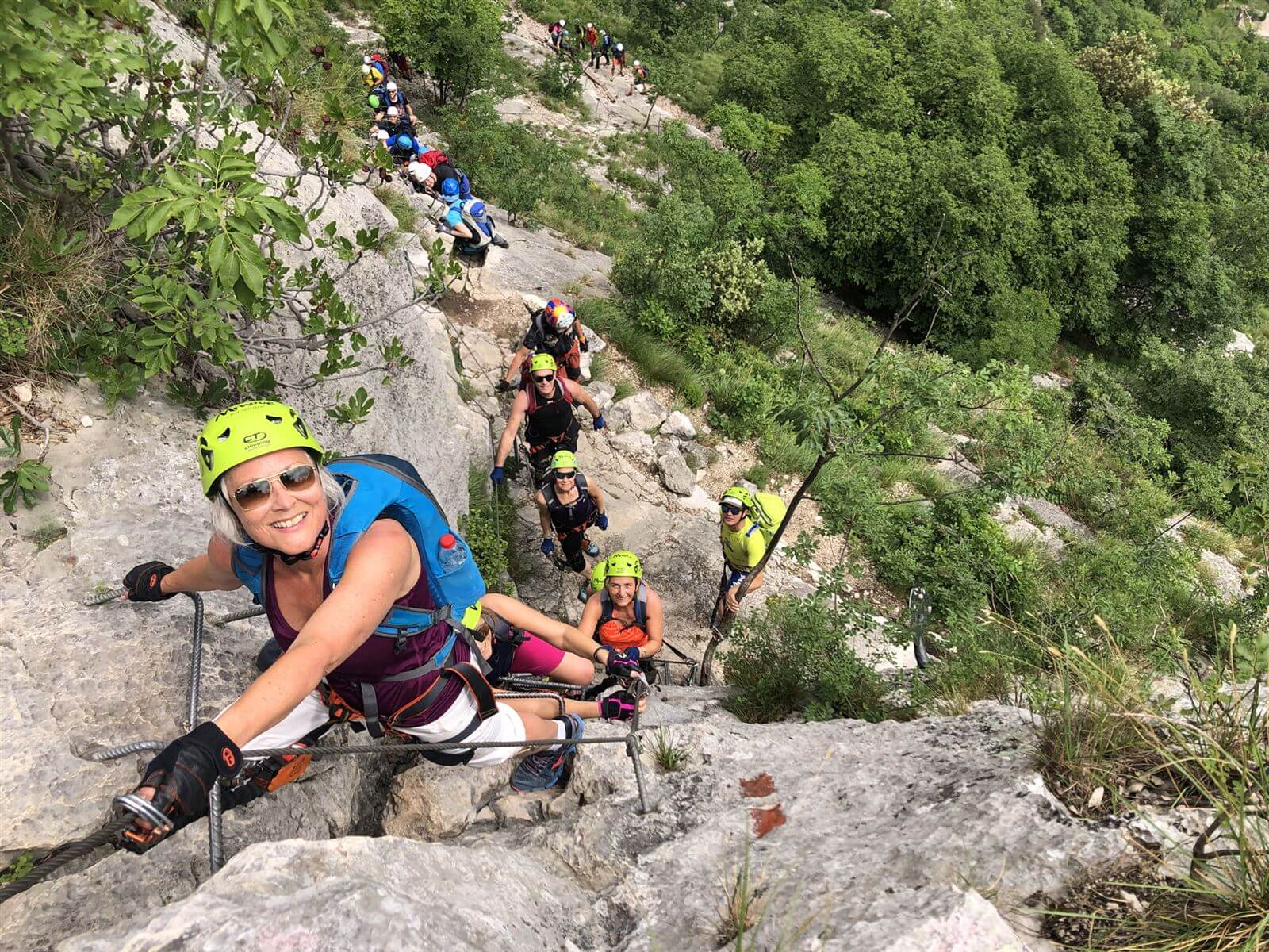 Escursione Via Ferrata Colodri di Arco con le guide alpine MMove